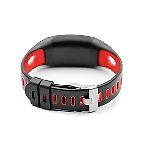 Go-tcha Evolve LED-Touch Wristband Watch for Pokemon Go with Auto Catch and Auto Spin - Black/Red