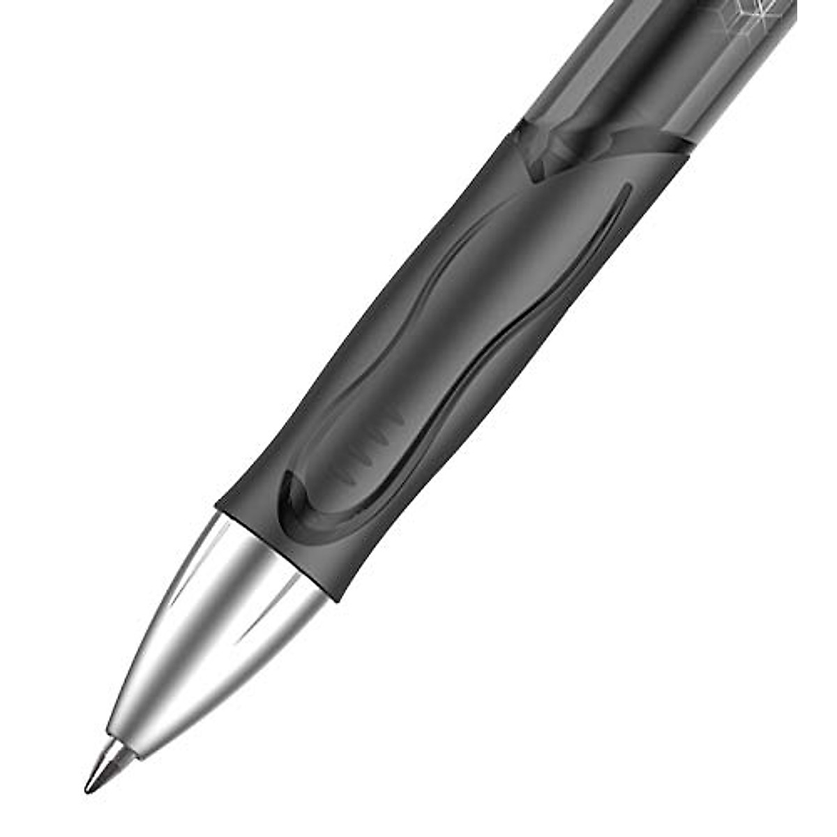 BIC Gel-Ocity Ultra Gel Pens, Medium Point Retracable (0.7mm), Black Ink Gel Pen, 12-Count