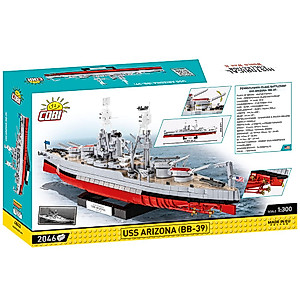 COBI Historical Collection WWII USS Arizona (BB-39)