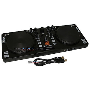 Mr. Dj MVDJ-4000 USB DJ Controller Built-In Sound Card