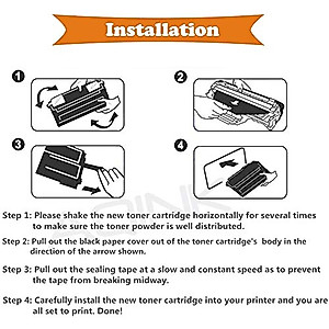 4Pk 410X Compatible M477fdw Toner Cartridge, Replacement for HP 410X High Yield Toner CF410A 410A CF410X CF411X CF412X CF413X fits for HP Color Laserjet Pro MFP M477fdw M452dn M477fdn M477fnw M477