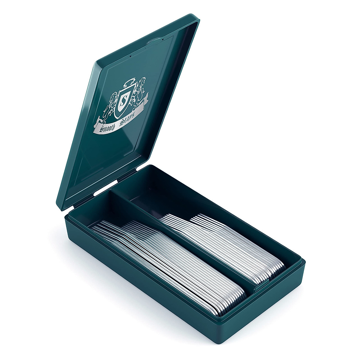 36 Premium Metal Collar Stays in a Plastic Box, Order the Sizes You Need (2.2", 2.5", 2.75" & 3")