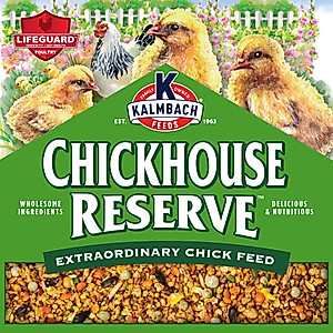 Kalmbach Feeds Chickhouse Reserve 18% Whole Grain Complete Feed for Chicks, 30 lb