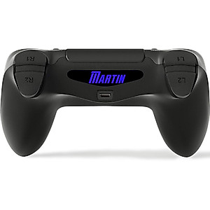 Printed 2X LED Personalised Custom Light Bar Decal Sticker Compatible with Sony Playstation 4 PS4 Controller DualShock 4