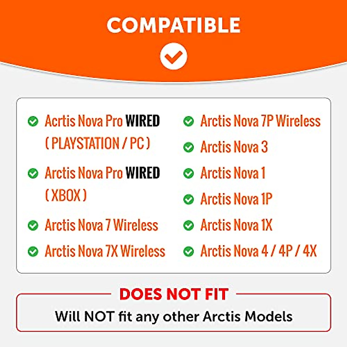 WC Freeze for Arctis Nova - Hybrid Fabric Cooling Gel Replacement Earpads for Arctis Nova Pro Wired, Nova 7, 3, 1 - Made by Wicked Cushions (Does Not Fit Nova Pro Wireless) | Black