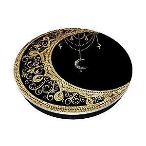 Astrology Pagan Wicca Witch Gift Dreamcatcher Crystals Moon PopSockets PopGrip: Swappable Grip for Phones & Tablets
