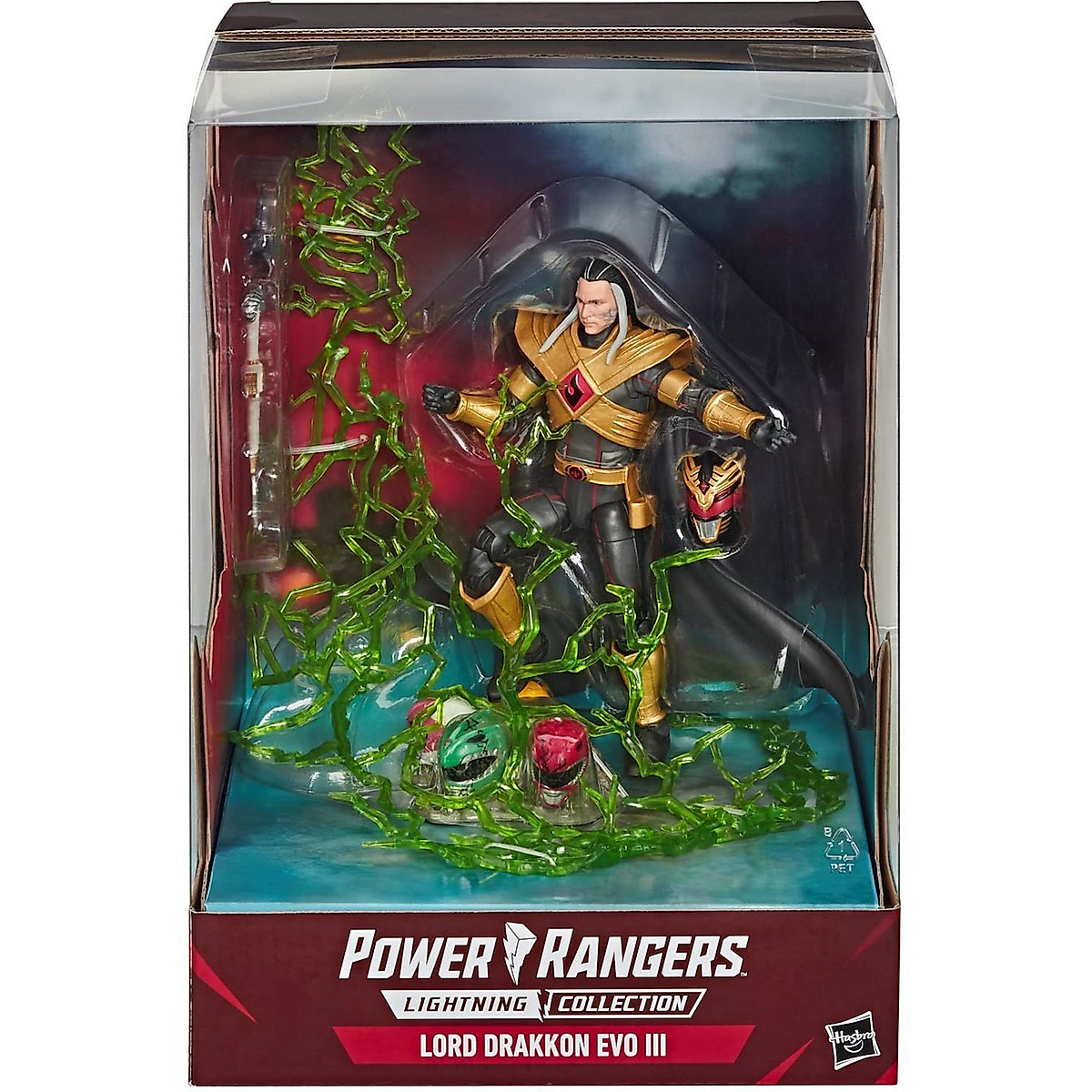 Power Rangers Lightning Collection Mighty Morphin Lord Drakkon EVO III 6-Inch Premium Collectible Action Figure Inspired by Shattered Grid