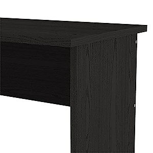 Tvilum, Black Woodgrain Whitman Desk with 3 Drawers