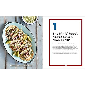 Ninja Foodi XL Pro Grill & Griddle Cookbook for Beginners: 75 Recipes to Grill, Sear, BBQ, Griddle, and Crisp (Ninja Cookbooks)