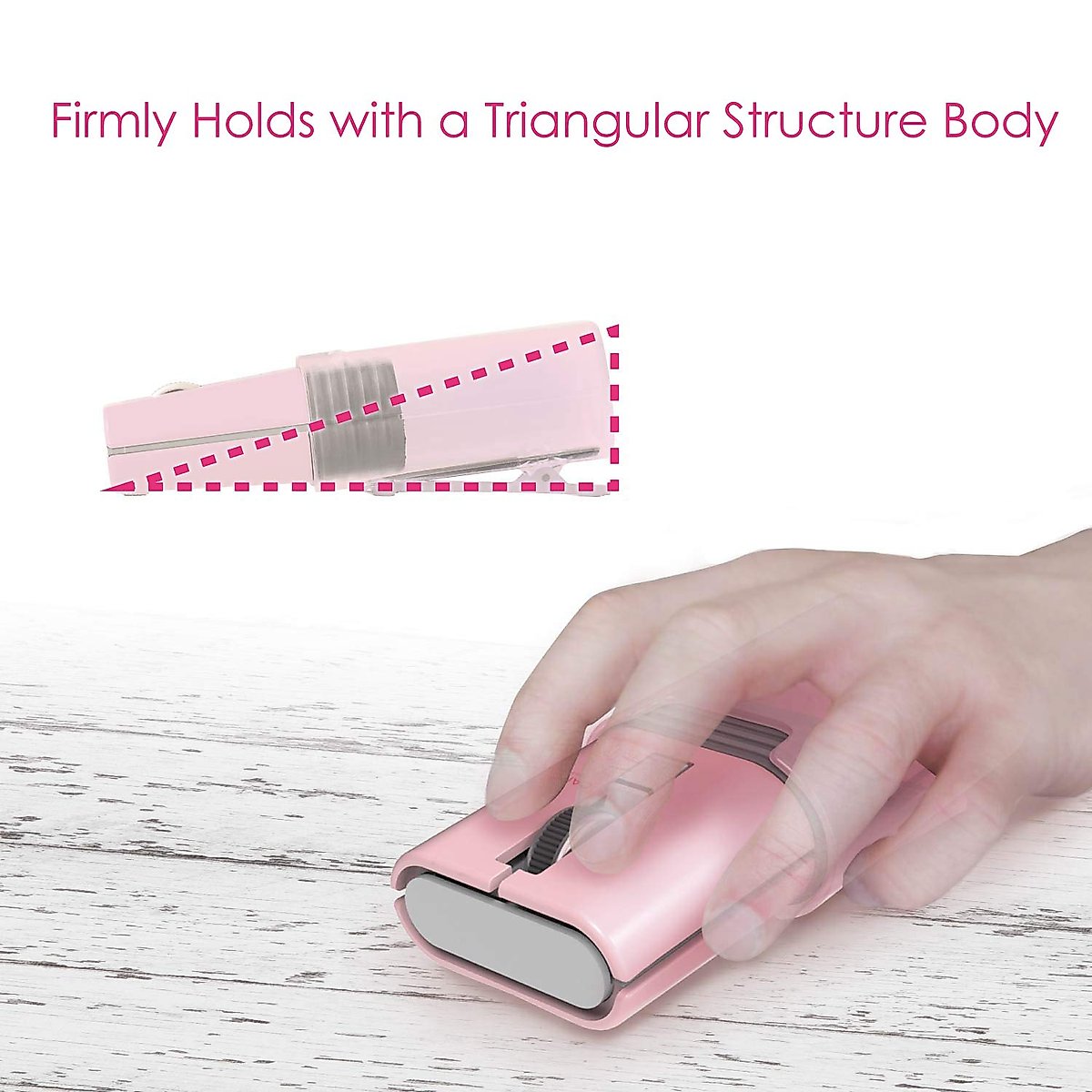 ELECOM Wireless CAPCLIP Bluetooth Mouse / Silent Click / 95% Reduction of Clicking Sounds / Pink /M-CC2BRSPN-G