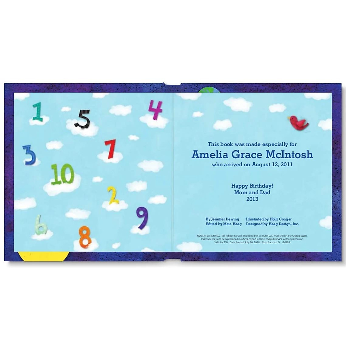 1-2-3 Blast Off with Me - Personalized Children's Story - I See Me!