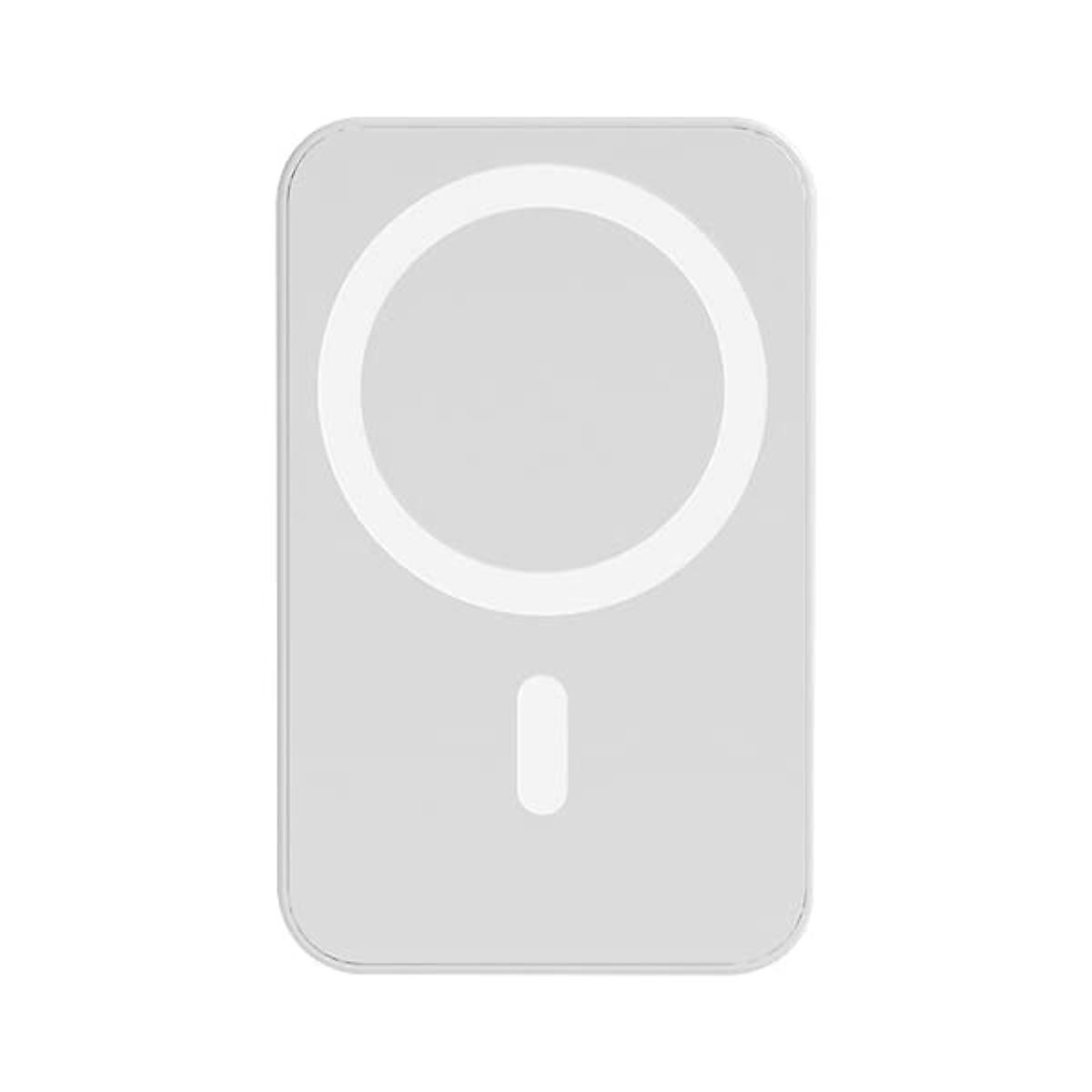 Magnetic Portable Charger Compatible with iPhone Lighting Cable to Charge, no Extra Cable Needed MagSafe Battery Pack, 5000mAh Magnetic Charging Power Bank, Fast Wireless Charge