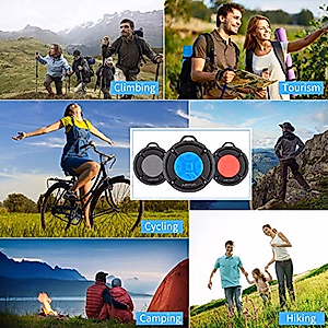 ASIYUN Shower Speaker, IPX7 Waterproof Bluetooth Speaker, Loud HD Sound, Portable Wireless Speaker with Suction Cup & Sturdy Hook, Built-in Mic, for Shower, Pool, Beach, Outdoor(Blue)