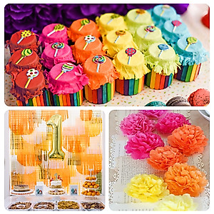 TOXOY 360 Sheets Tissue Paper for Gift Bags Bulk,11.5 x 8 Inch Gift Wrapping Paper for Arts Crafts Wedding Birthday Party Festival Decorations