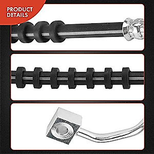 A-Premium Front Right Passenger Brake Hydraulic Hose Compatible with Ford F-250 Super Duty F-350 Super Duty 2017 2018 2019 2020 2021 Replace# HC3Z2078F