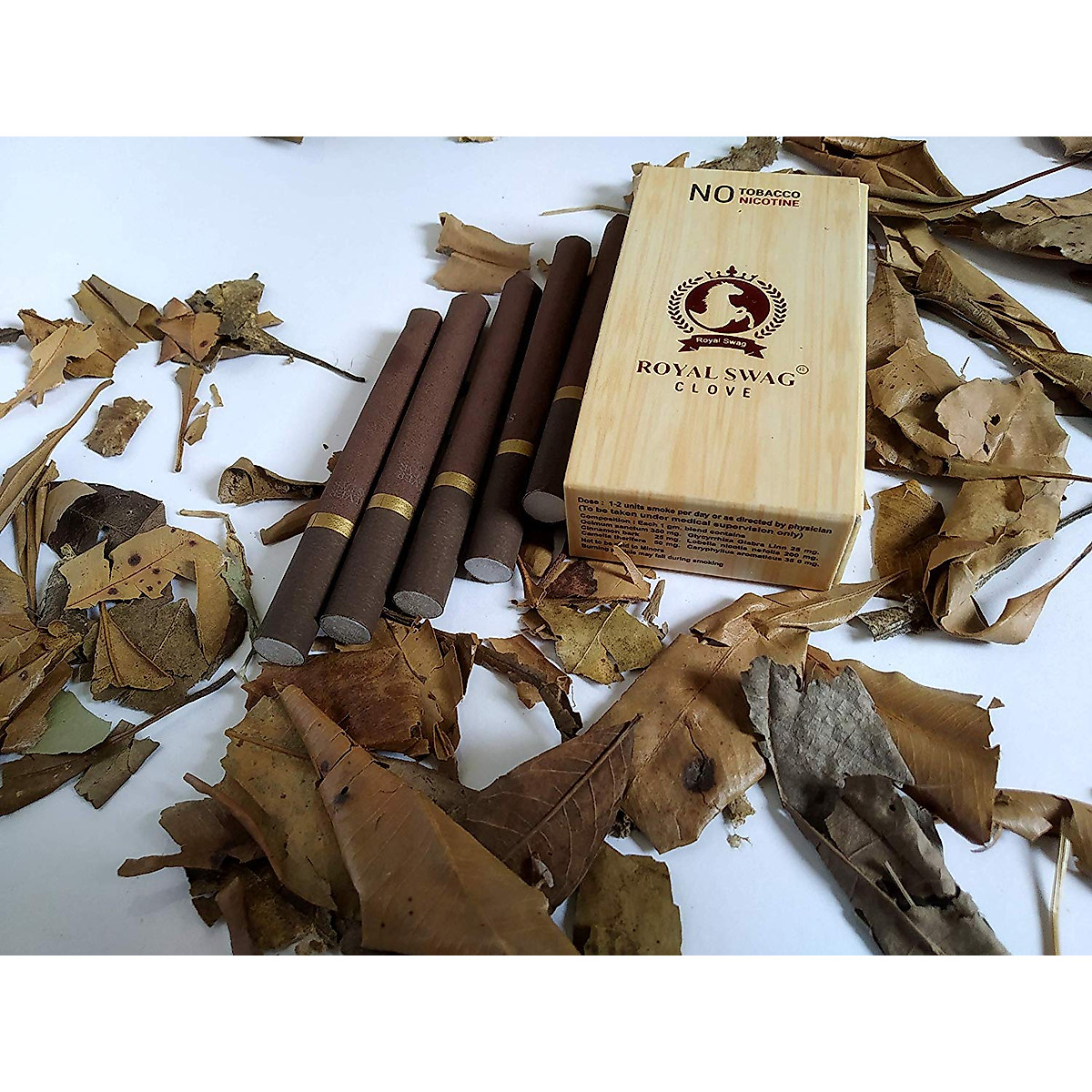 Herbal Cigarette 100% no Tobacco 10/Pack (Clove)