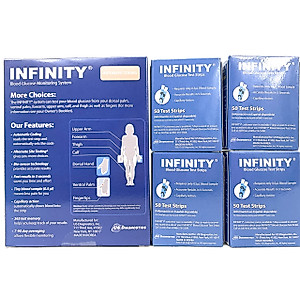 Free Infinity Meter w/Purchase of 200 Test Strips (4 Boxes of 50 Ct= 200 Ct Total)