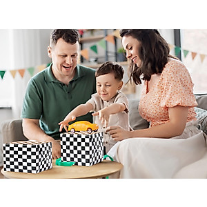 Titiweet Checkered Flag Wrapping Paper - Race Car Wrapping Paper for Boys Girls, 4 Large Sheets Cars Wrapping Paper for Birthday Christmas Holiday, 39.4 x 27.6 Inches Per Sheet (Race Car)