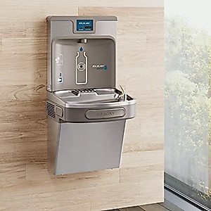 Elkay LZS8WSSP Bottle Filling Station and Cooler, Single, Stainless Steel