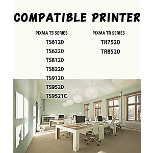 EASYPRINT (5 Pack) Compatible PGI280XXL CLI281XXL Ink Cartridge Replacement for Canon 280XXL PGI-280XXL CLI 281XXL TR7520 TR8520 TS702 TS6120 TS8320 TS9120 TS9521C, (PGBK, BK, C, M, Y)