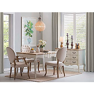 Creative Co-Op Resin Pineapple Table Lamp with Linen Shade, Distressed Gold