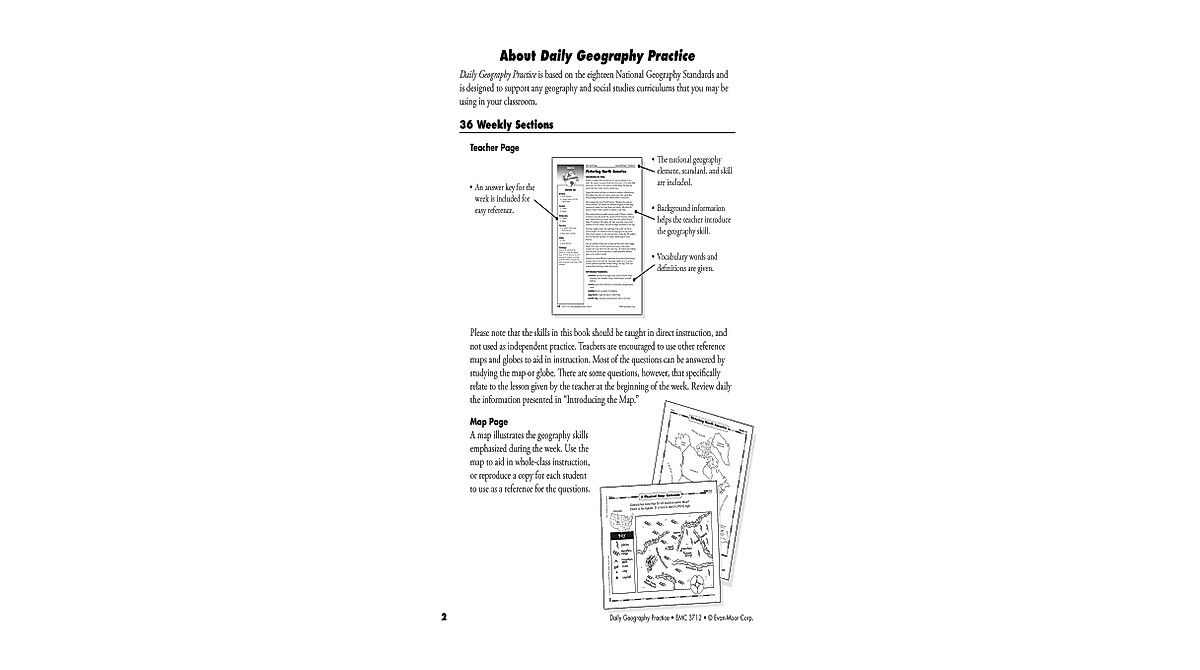 Daily Geography Practice Grade 3 - Enhance Geographic Literacy