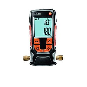 Testo 552 I Digital Vacuum Gauge I Micron Gauge with Bluetooth Support