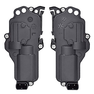 Power Door Lock Actuator Left and Right Side Compatible with Ford F150 F250 F350 Excursion Expedition Mustang Ranger, Lincoln, Mercury, Mazda Lock Actuator Replaces 6L3Z25218A43AA, 6L3Z25218A42AA