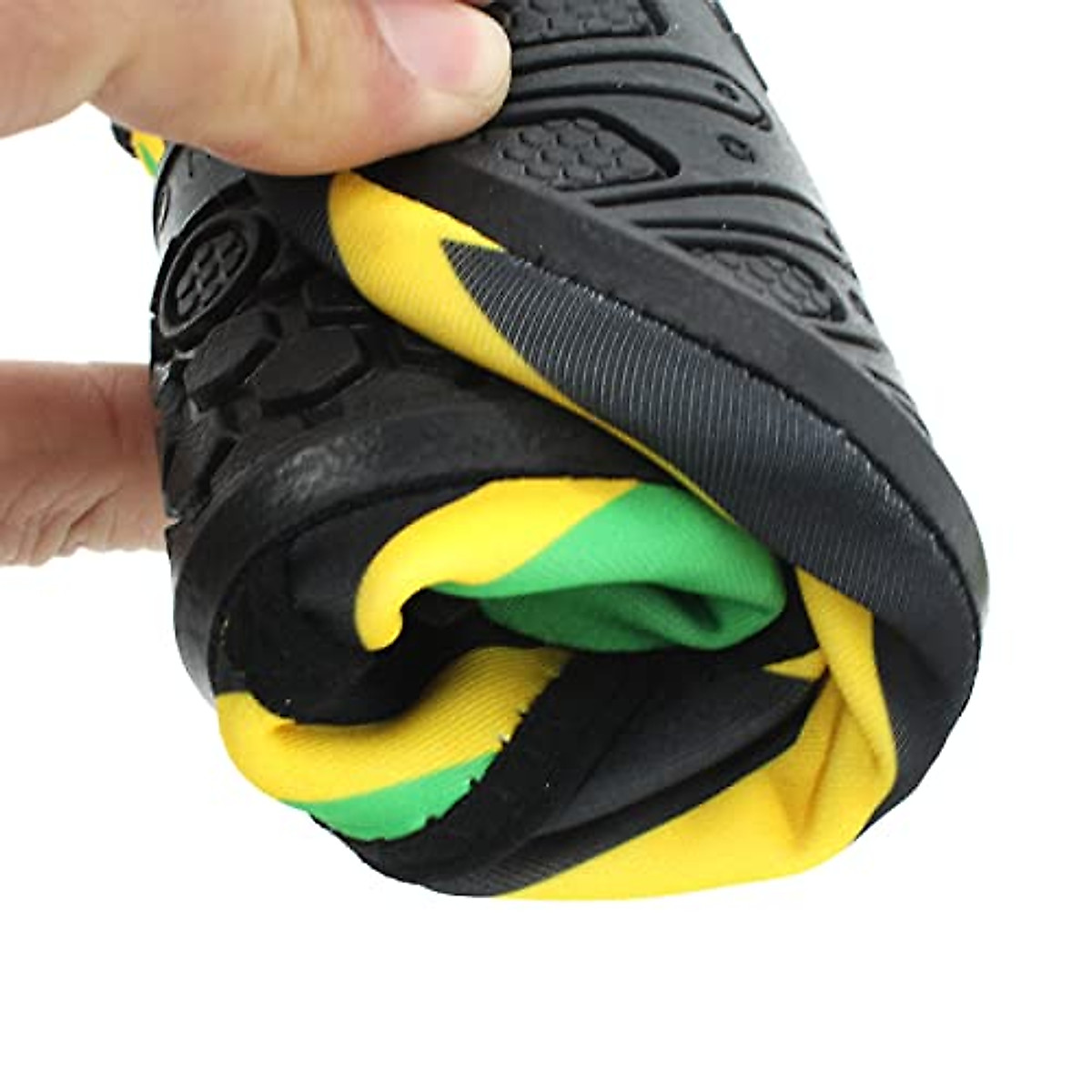 Water Shoes for Women Quick Dry Swim Beach Shoes Footwear for Sport Travel Dance Outdoor Surfing Yoga Exercise Jamaica Flag Caribbean Reggae Rasta(JA01-M)