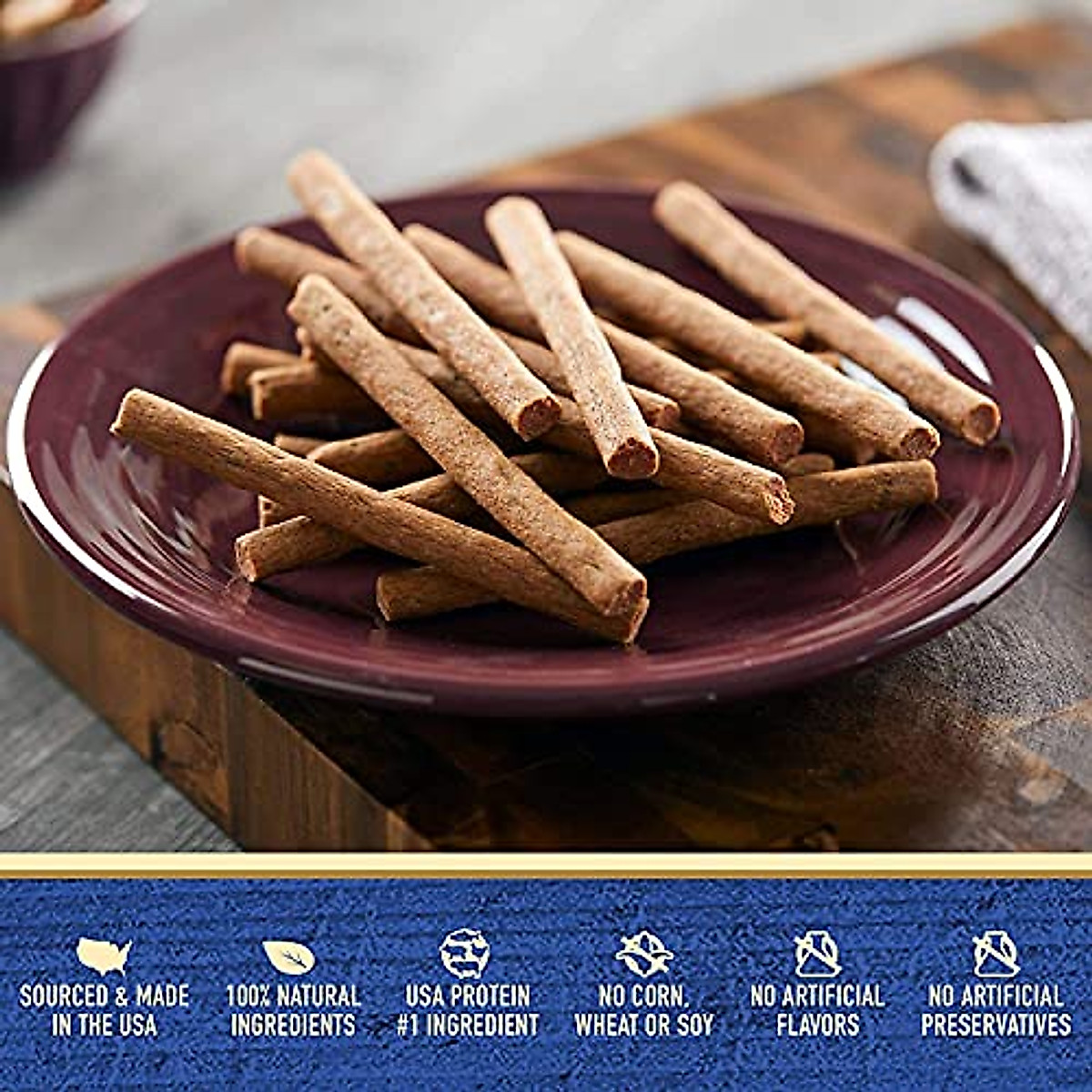 True Chews Pepperoni Style Bacon Flavor 16oz