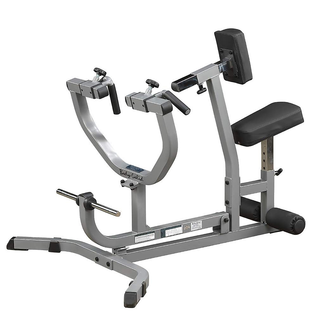 Body-Solid (GSRM40) Adjustable Seated Row Machine for LAT and Back Workouts, Commercial and Home Gym Equipment