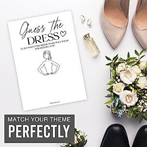 Hadley Designs 40 Minimalist Funny Bridal Shower Games 20 Guests - Wedding Games for Guests, Couples Wedding Shower Games for Couples, Games for Bridal Shower Bingo Game, Bridal Party Games