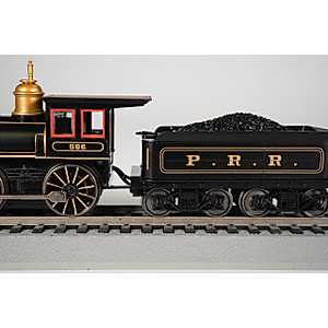 Bachmann Industries 4-4-0 American Steam DCC Ready Pennsylvania with Coal Load Locomotive (HO Scale)