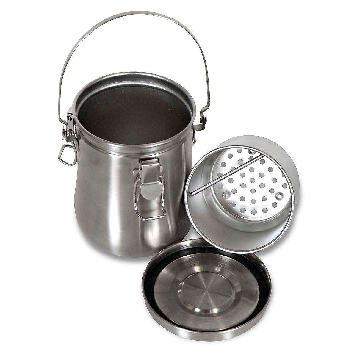 Newton Air-Tight Stainless Steel Brush Washer- Deluxe Leak-Proof Paintbrush Cleaning System for Artists & Painters