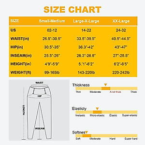 Opuntia 2 Pack Fleece Lined High Waisted Leggings for Women - Warm Winter Pants Tummy Control Yoga Hiking Running Tights