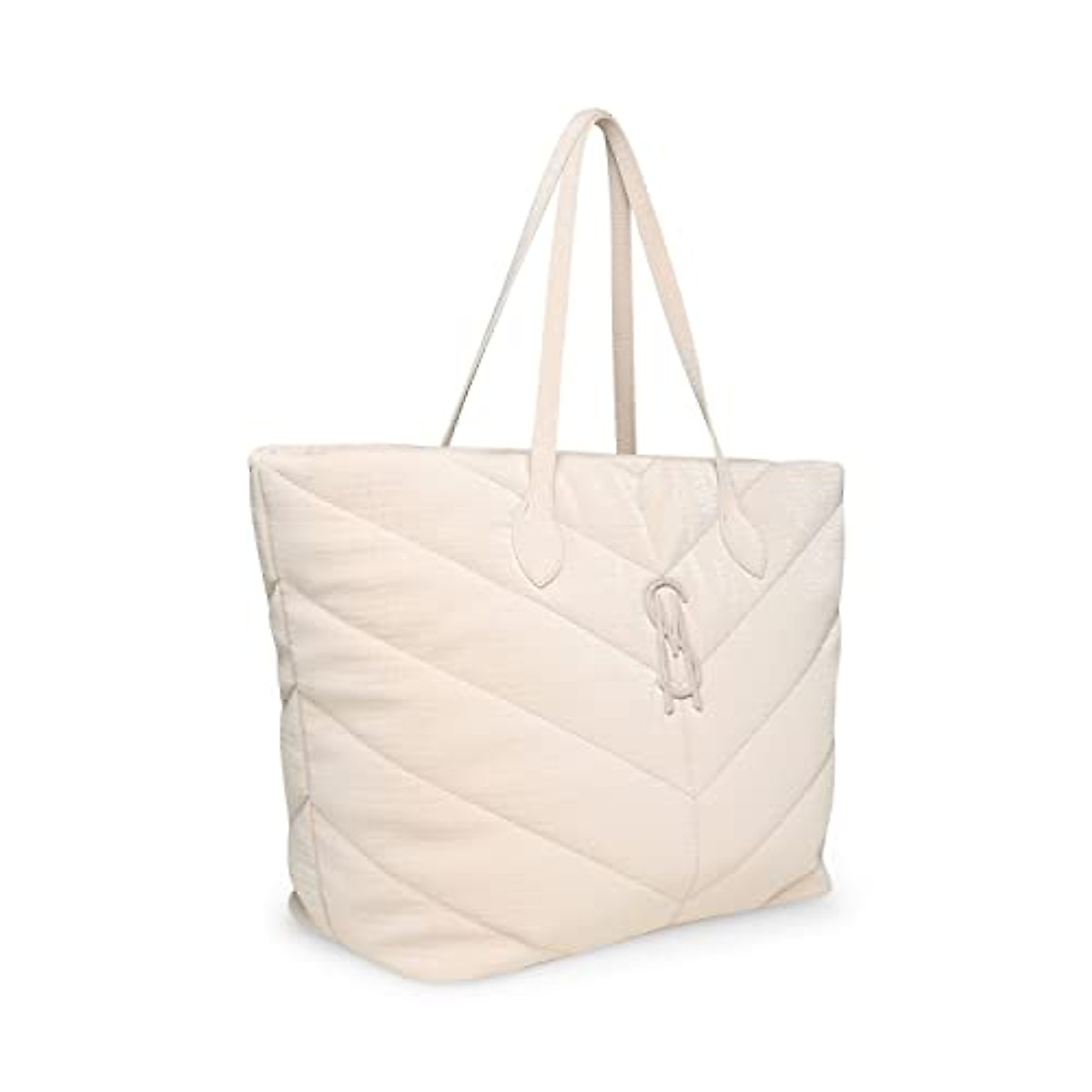 Steve Madden WORKINC Quilted Tote, Bone