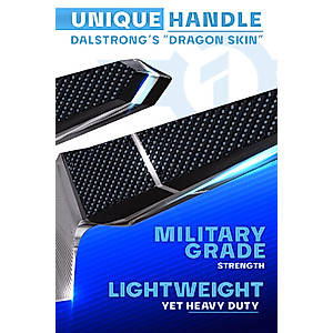 Dalstrong Slicing Knife - 12 inch Brisket, Meat and BBQ Knife - Razor Sharp American Forged BD1N-VX Hyper Steel - Quantum Series - Premium Kitchen Knife - Carving Knife Slicer - Leather Sheath