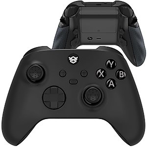 HEXGAMING ADVANCE Wireless Controller for Xbox Series X & S, for Xbox One, and for Windows 7/8/10-4 Remappable Back Buttons - Triggers Stop - Interchangeable Thumbsticks - Samurai Blue
