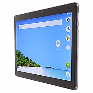 Tablet, 10.1in HD Screen Tablet, Dual SIM Dual Standby Tablet PC, 3GB 32GB Support Bluetooth WiFi G Sensor GPS FM for Entertainment Work(#1)