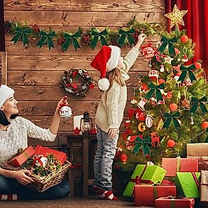 Syhood Christmas Wired Velvet Ribbon with Gold Edge Waterproof Velvet Decoration Ribbon Wrapping for Xmas Wreath Bows Floral Craft Ornaments(2.5 Inch X 60 Yard,Green)