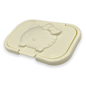 Sanrio Hello Kitty Baby Wet Paper Wet Tissue Wipe Lid Cover (White)