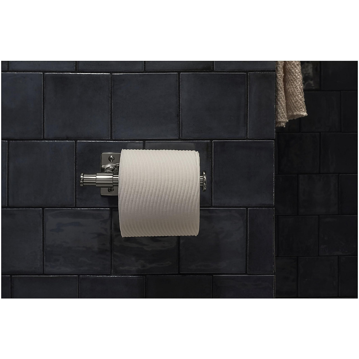 Kohler K35929-SN Castia by Studio McGee Wall Mounted Pivoting Toilet Paper Holder Vibrant Polished Nickel