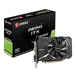 MSI GeForce GTX 1660 Super Aero ITX OC NVIDIA 6GB GDDR6 Graphics Card