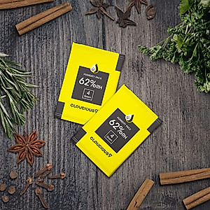 Cloudious9-62% 2-Way Humidity Pack Regulator 4 Gram - 12 Count 4 Gram Pack for Humidors Herb Flower - Individually Sealed Bag – Solution for Convenient Humidification