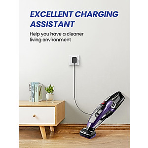 Replacement for Bissell Pet Hair Eraser Charger, Power Cord Compatible with Bissell 2390 2390A 23903 2284W 2284 14.4V Lithium Ion Cordless Handheld Vacuum 1614206 Adapter