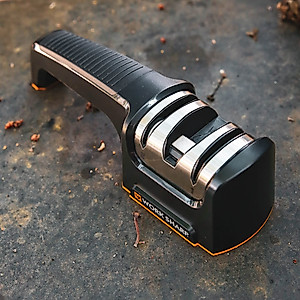 Work Sharp Pull Through Kitchen Knife Sharpener - Compact - Chef, Scissor, Paring, & Serrated Knives