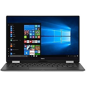 Dell XPS 9365 2-in-1 13.3-inch QHD Touchscreen Laptop PC - Intel Core i7-7Y75 1.3GHz, 16GB, 256GB SSD, Bluetooth, Webcam, Windows 10 Pro - Silver (Renewed)