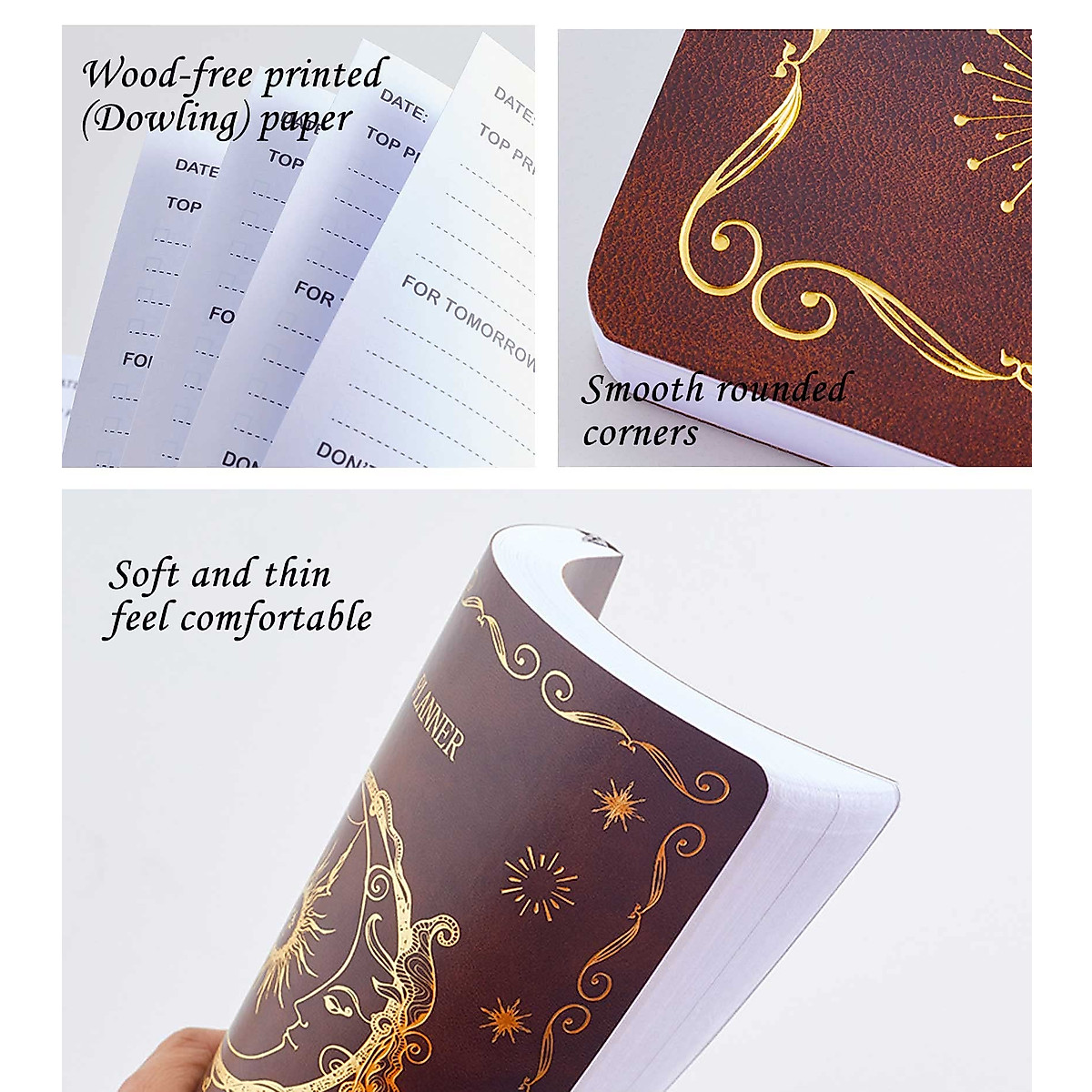 Deselen Undated Agenda 2023 Daily Planner 2024, Undated Planner, Daily Planner, Planner, 2024 Monthly Planner, Weekly Planner, Goal Setting, A5 Calendar, Simple Teacher Supplies Daily, Black