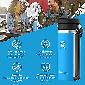 Hydro Flask Hydroflask W16BCX010 16 Oz Wide Flex Sip Lid Stone