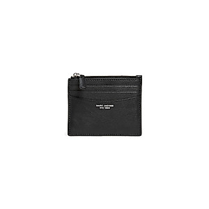 Marc Jacobs Women's The Slim 84 Zip Card Case, Black, One Size